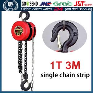 Jual Chain Block 1 Ton 3 Meter / Chain Block hoist Katrol Alat Angkut Barang 1 ton 3meter - Kota ...