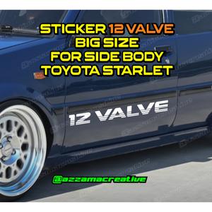 Jual Sticker Starlet 12 VAE Bfor side body - Jakarta Pusat - senada ...