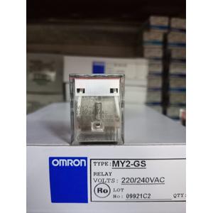 Jual RELAY OMRON MY2-GS 220V AC 8PIN 8 KAKI 5A / MY2 GS 220/240VAC ORIGINAL - Jakarta Pusat ...