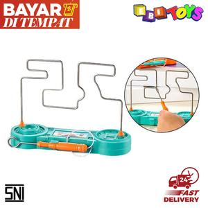 Jual -- -- Electric Maze Game Mainan Electricity Maze Electric Shock ...