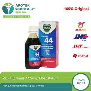 Jual Vicks Formula 44 Sirup Obat batuk Dewasa - 100 ml Diskon - Jakarta ...