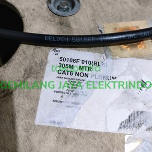 Jual KABEL LAN STP BELDEN 50106F / BELDEN STP CAT6 OUTDOOR BLACK ...
