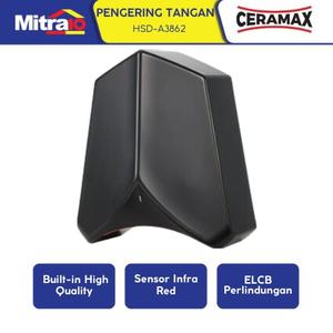 Promo Ceramax Neo pengering tangan HSD-A3862 Chrome Cicil 0% 3x - Kota ...