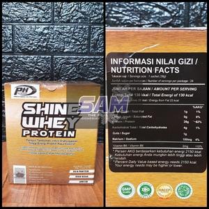 Jual Suplemen Fitness Prohybrid Ph Shine Whey Protein 2 Lb 24 Sachet ...