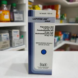 Jual Lapifed DM Sirup Isi 100ml Obat Batuk Pilek Original Lapi Limited ...