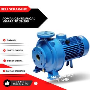 Jual Pompa Centrifugal Ebara 3D 32-200/4 5,5HP 4Kw 3Phase 380V - Jakarta Barat - WHEN TECH ...