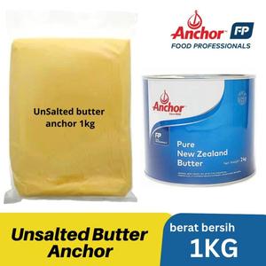 Jual READY!! Promo! Unsalted Butter Anchor Pure Original 100% Unsalted ...