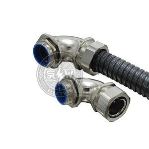 Jual FORT Connector Conduit Besi DWJ-38 1-1/2" Angle ( Flexible to Box ...