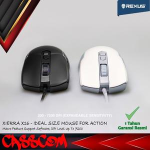 Jual Mouse Gaming Rexus Xierra X16 RGB - X 16 Macro - Kota Bandung ...