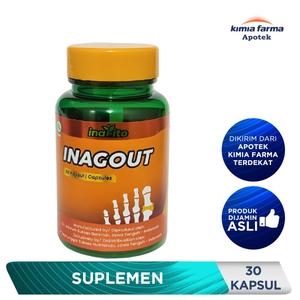Jual INAFITO INAGOUT 30 KAPSUL / SUPLEMEN KESEHATAN / KIMIA FARMA - Kab ...