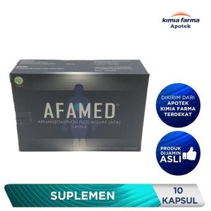 Jual AFAMED 320 MG BLISTER 10 KAPSUL / SUPLEMEN DAYA TAHAN TUBUH ...