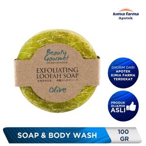 Jual SECRET GARDEN EXFOLIATING LOOFAH SOAP OLIVE 100 GR - Jakarta ...