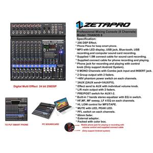 Jual Mixer Audio ZETAPRO Thanos 8 Channel MIXER ZETAPRO THANOS 8CH - Kota Mojokerto - KAwi jaya ...