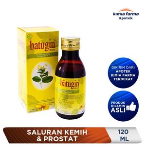 Jual BATUGIN ELIXIR 120 ML / OBAT HERBAL BATU GINJAL / KIMIA FARMA ...