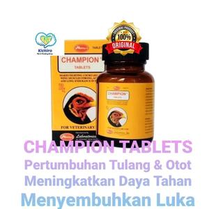 Jual Champion isi 100 Tablet Multivitamin Import Filipina Untuk Hewan ...