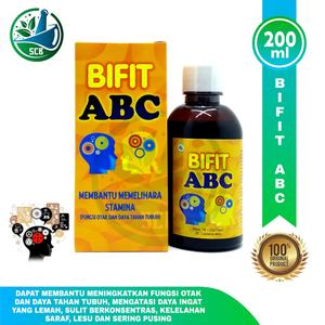 Jual Bifit ABC - Obat Vitamin Penambah Daya Ingat Dan Daya Tahan Tubuh ...