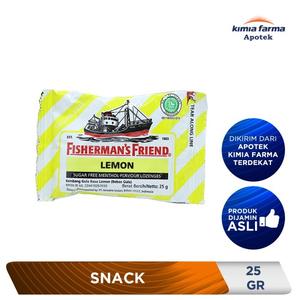 Jual FISHERMANS FRIEND LEMON 25 GR / PERMEN / KIMIA FARMA - Jakarta ...