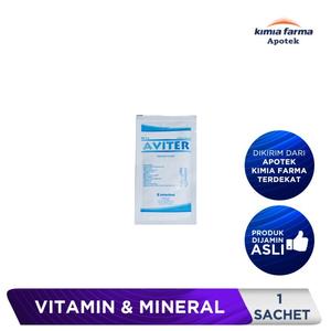 Jual AVITER SACHET / SUPLEMEN KESEHATAN / KIMIA FARMA - Jakarta Selatan ...