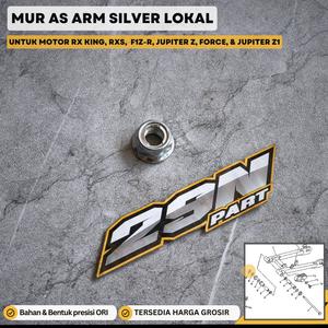 Promo MUR AS ARM SILVER LOKAL CKD PART RX KING RXS F1ZR JUPITER Z FORCE ...