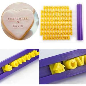 Jual Stempel huruf ucapan kue kering fondant cookie letter stamp ...