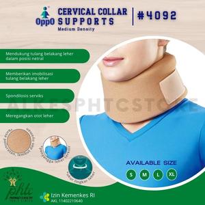 Jual OPPO 4092 Cervical Collar Medium Density Soft Orthopedic l Menjaga ...