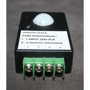 Jual PREMIUM Saklar Lampu dg Sensor Gerak Input dan Output 220V ...