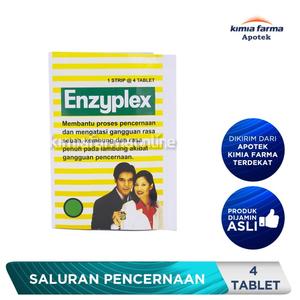 Jual ENZYPLEX STRIP 4 TABLET / ENZIM PENCERNAAN / KIMIA FARMA - Kab. Malang - Kimia Farma Apotek ...