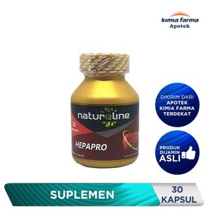 Jual NATURELINE HEPAPRO 30 KAPSUL / SUPLEMEN KESEHATAN HATI / KIMIA ...