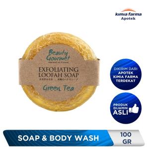 Jual SECRET GARDEN EXFOLIATING LOOFAH SOAP GREEN TEA 100 GR - Kab ...