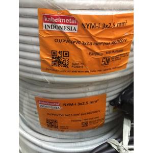 Jual KABEL METAL NYM 3x2,5mm 100METER / KABEL NYM 3x2.5mm 100MTR KABEL ...