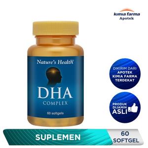 Jual NATURES HEALTH DHA COMPLEX 500 MG 60 KAPSUL / SUPLEMEN OTAK ...