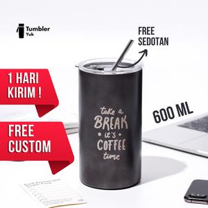 Jual Mug Iced Americano Tumblr Kopi Insulated Gelas Stainless Coffee ...