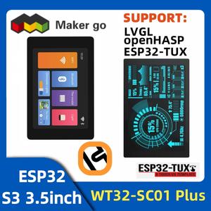 Jual WT32-SC01 Plus ESP32 LCD Display 3.5 inch 480 x 320 16MB Flash Memory TFT LCD Touch Screen ...