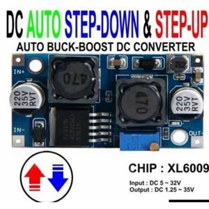 Jual JT-2024 AUTO BUCK BOOST XL6009 STEP DOWN UP CONVERTER SOLAR ...