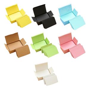 Jual 2024 New 100 Memory Cards Blank DIY Pink Word Cards Net Small Memo ...