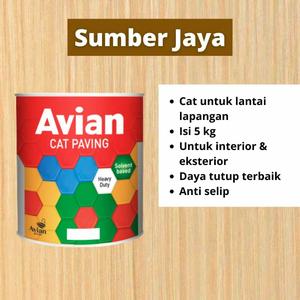 Jual Cat Paving Cat Lapangan Avian 5 Kg - 004 Green - Kota Bekasi ...