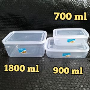 Jual Tupperware 3 Ukuran,700 ml & 900 ml & 1800 ml / Foodbox / Kotak ...