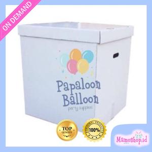 Jual Sale Box Only Balon Surprise Box Putih 60 X 60 X 60Cm Box Only ...