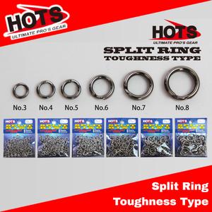 Jual Hot's Split Ring Toughness Type - Jakarta Utara - JDM Lures Indonesia | Tokopedia