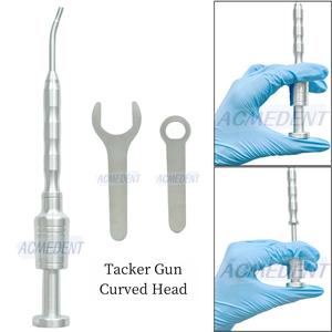 Jual 1Pc Dental GBR Bone TAC Pins Gun Tacks Membrane Guide Curved Head Auto Tacker Driver ...