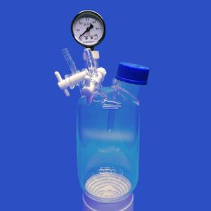 Jual Vacuum pressure device for laboratory Pressure flask Thick wall ...