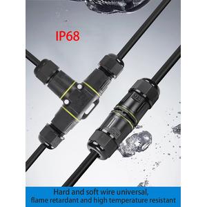 Jual IP68 Waterproof Connector 2/3/4/5 Pin Screw wiring Terminal ...