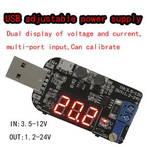 Jual DC-DC CVCC 15W 5V To 3.3V 9V 12V 18V24V Adjustable Step UP step ...