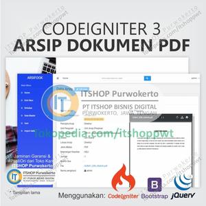 Jual Source Code Aplikasi Web Arsip Dokumen Pdf Sirkulasi Codeigniter 3 Tbk - Jakarta Selatan ...