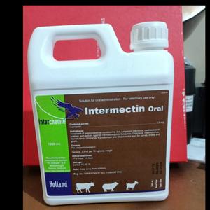 Jual Intermectin Oral 1000 Ml Obat Parasit Pada Hewan Tbk - Kota ...