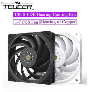 Jual TEUCER T30 CPU Cooler Fan 2150RPM 4PIN PWM 12cm Computer Case ...