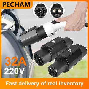 Jual EV Charger Adapter Type 2 62193-2 to Tesla Model X Y 3 S for ...