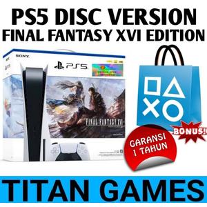 Jual PS5 Console Bundle Final Fantasy XVI PS5 Bundle Final Fantasy 16 ...