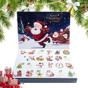Jual 2024 Christmas Advent Calendar 24pcs Empty Gift Boxes Countdown ...