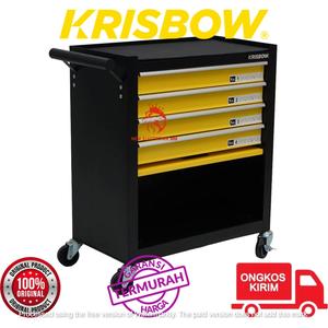Jual KRISBOW ROLLER CABINET 4 DRAWER 10571053 Krisbow Laci Perkakas ...